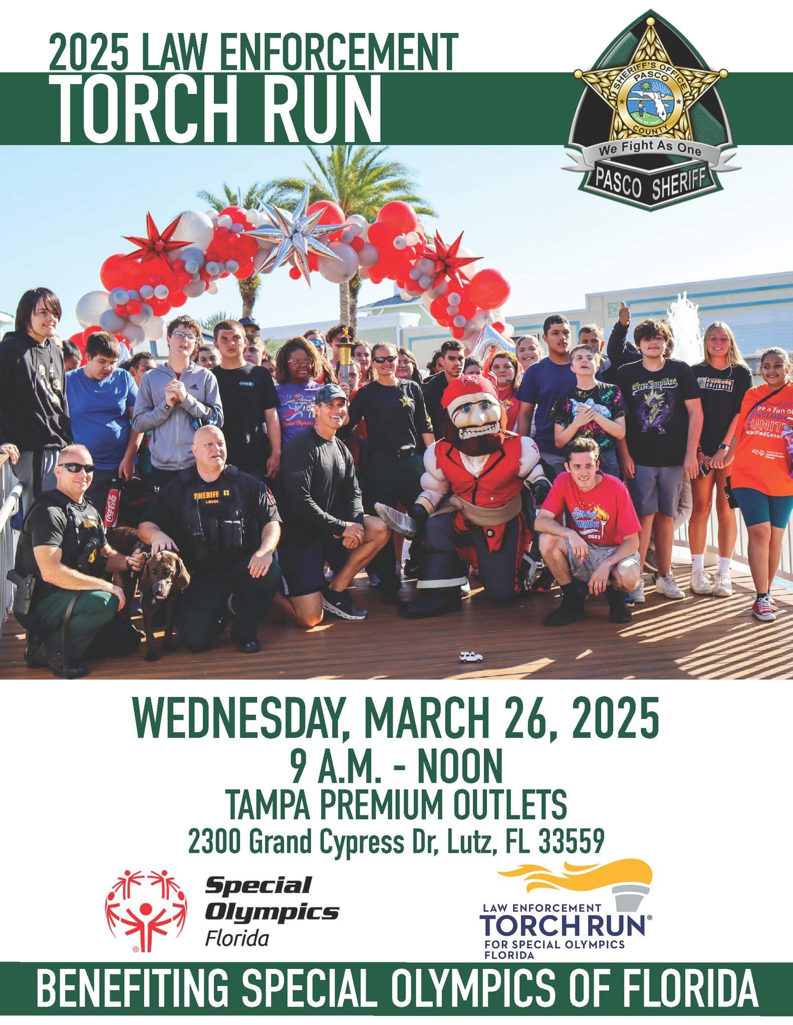 2025 Law Enforcement Torch Run - Welcome to Trinity, Florida